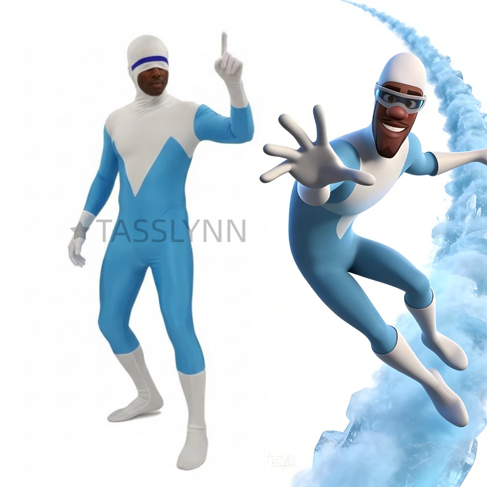 Disfraz de Cosplay de Frozone, el increíble mono perfecto para ...