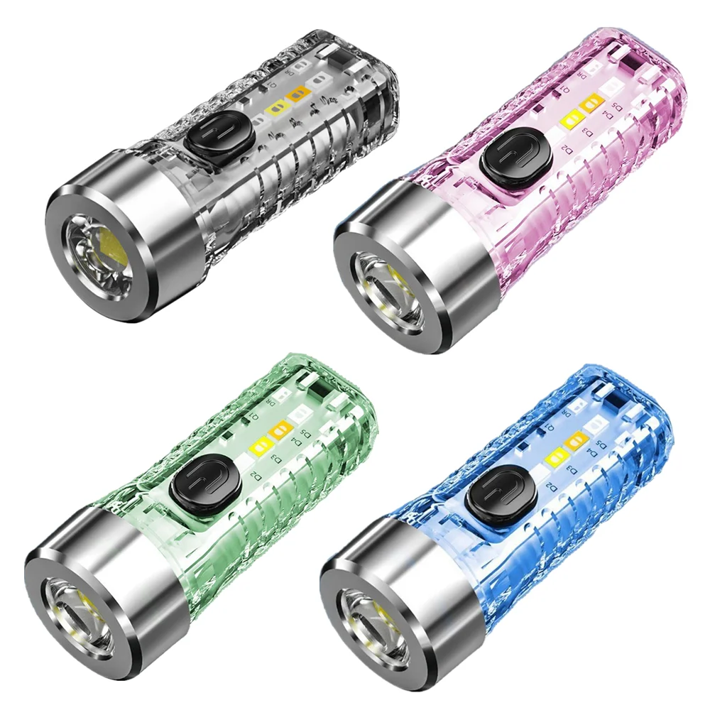 Mini-Flashlight-LED-Multi-function-Keychain-Flashlight-Waterproof ...