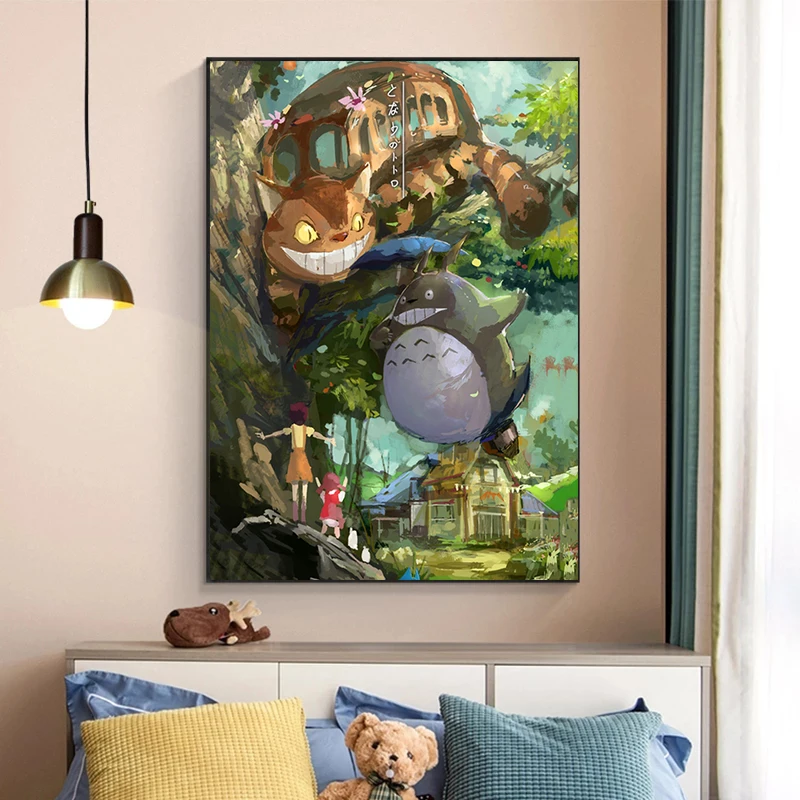 Totoro Wall Art
