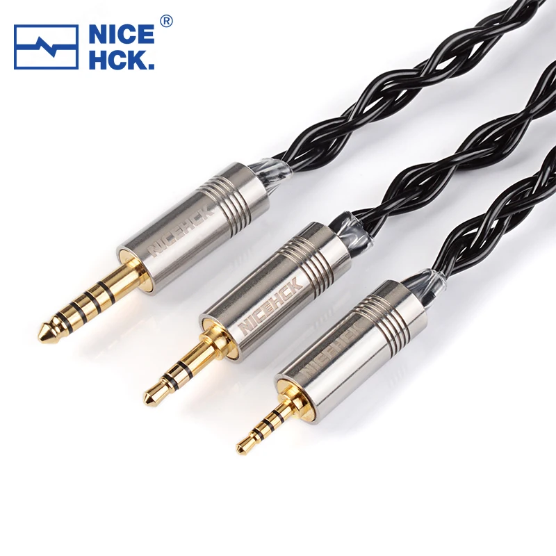 NICEHCK-Cable-de-auriculares-BlackCat-HIFI-aleaci-n-de-cobre-de-Zinc ...