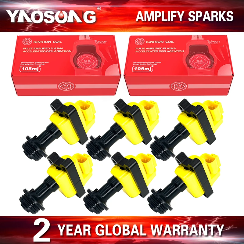 Ignition coil pack fit Nissan Silvia S13 180SX CA18DET CA18DE N13 EXA ...