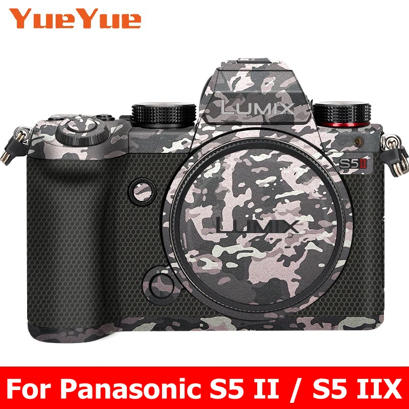 For Panasonic S5ii S5m2 S52 Decal Skin Vinyl Wrap Film Camera Body Protective Sticker Protector ...