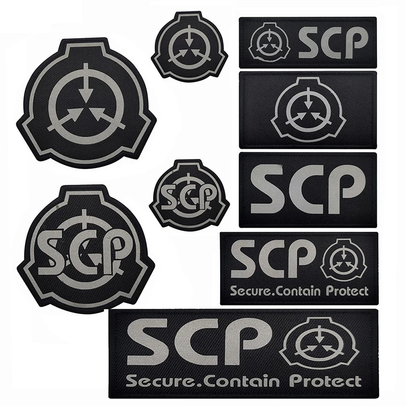 Reflective-SCP-Patch-Special-Containment-Procedures-Foundation-Logo ...