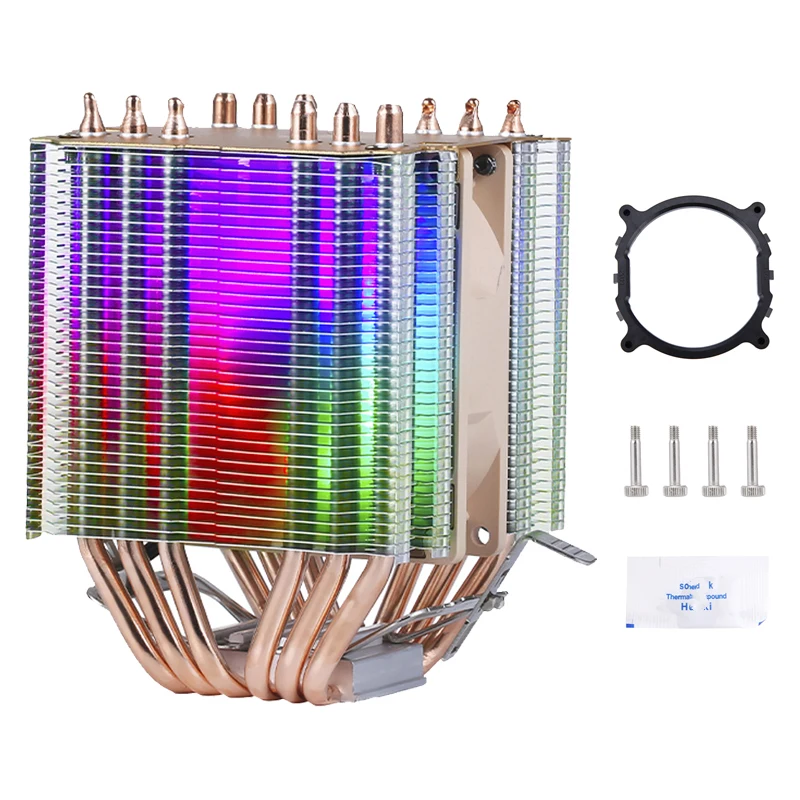 Efficient-Cooler-CPU-Cooling-Fan-Computer-Processor-Twin-Towers-6-Heat ...