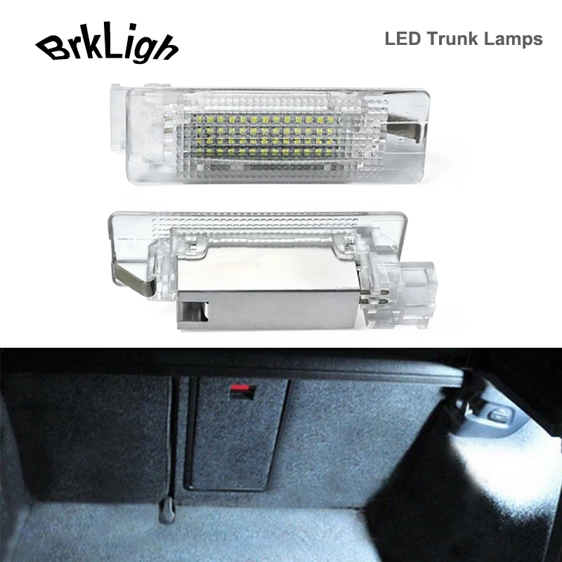 자동차 스타일링용 Led 수하물 칸막이 조명 트렁크 램프 Vw 골프 파사트 티구안 투란 투아렉 샤란 제타 Eos Gti Cc