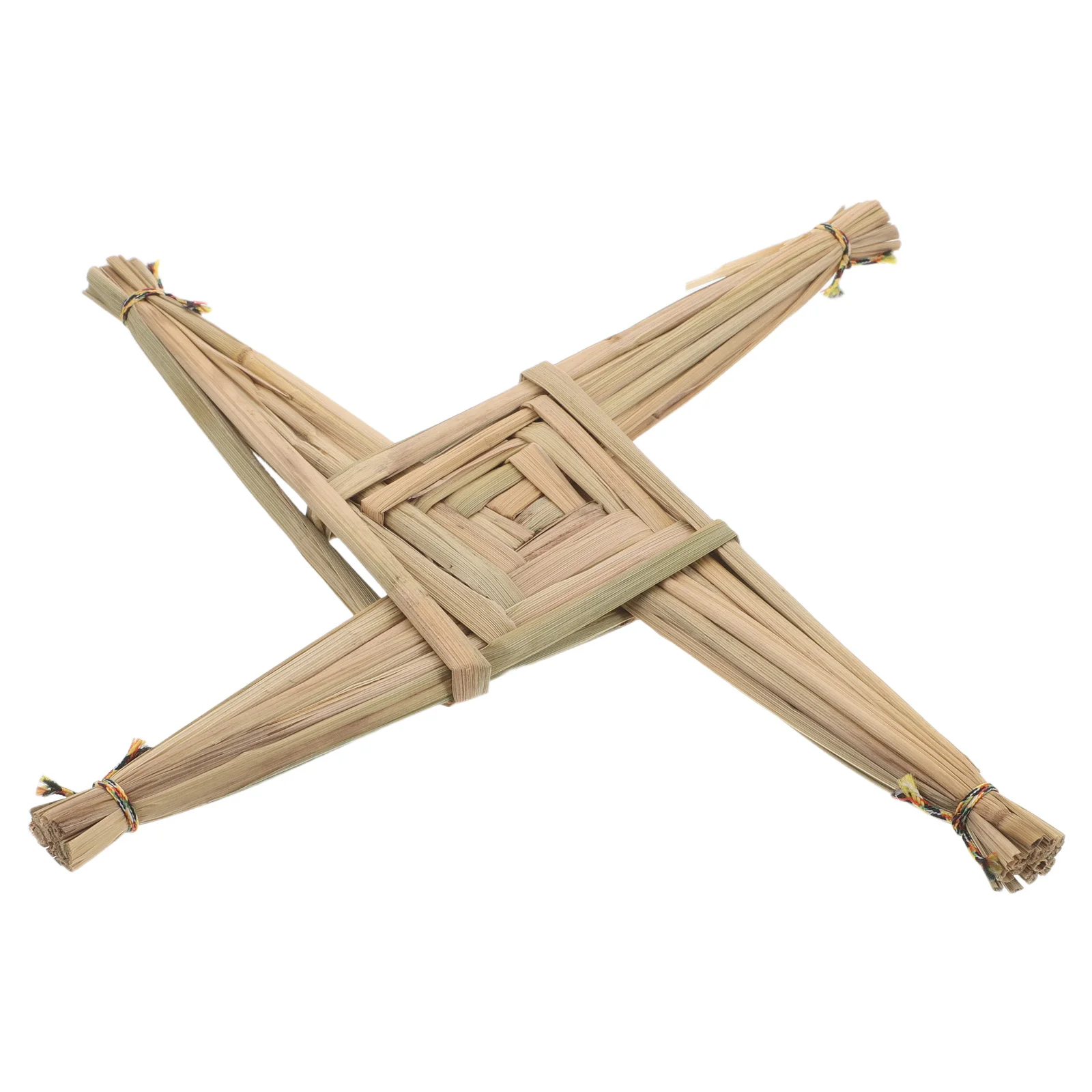 Handwoven Irish Straw Cross Natural Traditional Wall Hanging Blessing ...