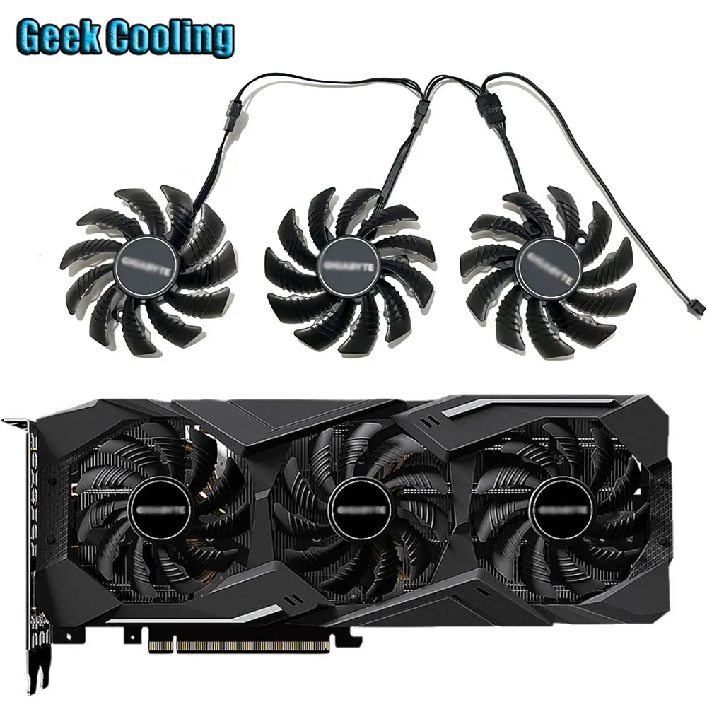 NEW Original 78MM 0.35A 4PIN Video Card cooling fan，For Gigabyte GTX ...