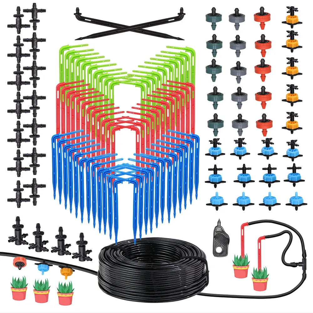 2L-4L-8L-Dripper-Irrigation-3-5mm-Hose-2-4-Way-Connector-Water-Splitter ...