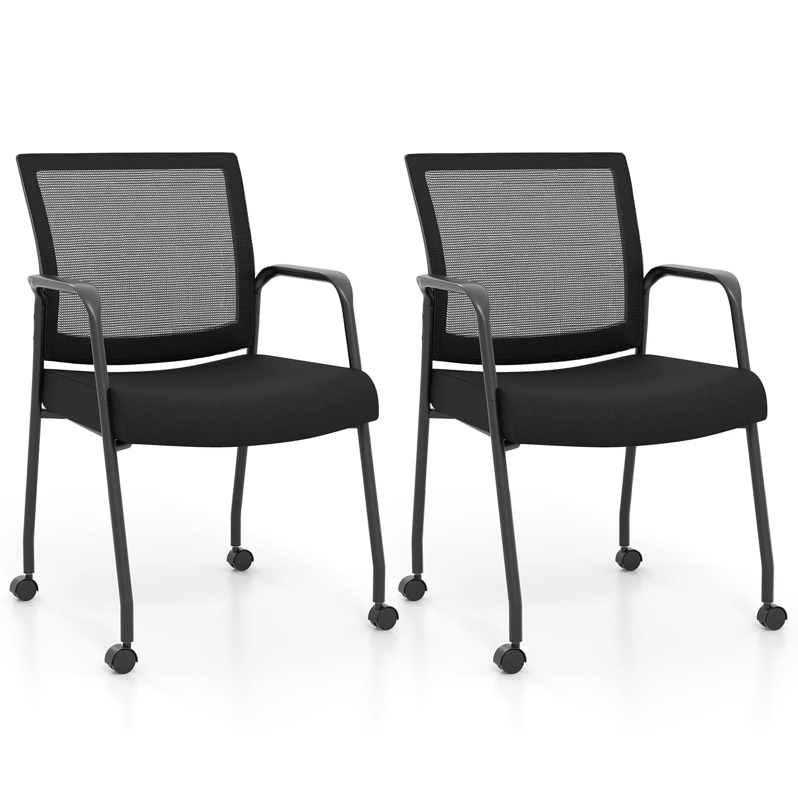 GOFLAME 2Pcs Office Guest Chairs Meeting Room Conference Chair on ...
