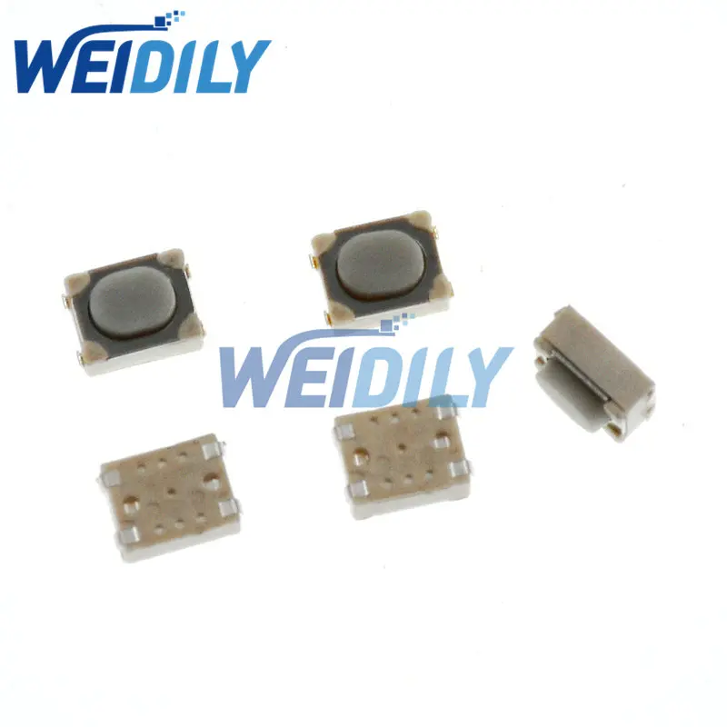 100PCS 3*4*2.5mm SMD Tact Switch 4 Pin Touch Micro Switch Push Button ...