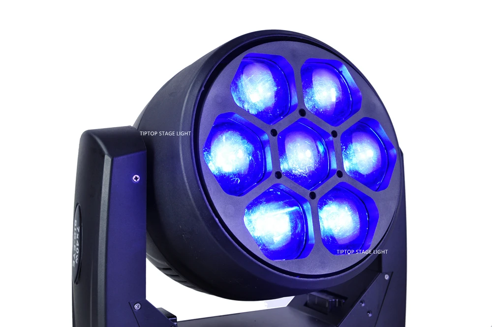 7 X 40W RGBW Osram Ostar LEDs | Tiptoplight