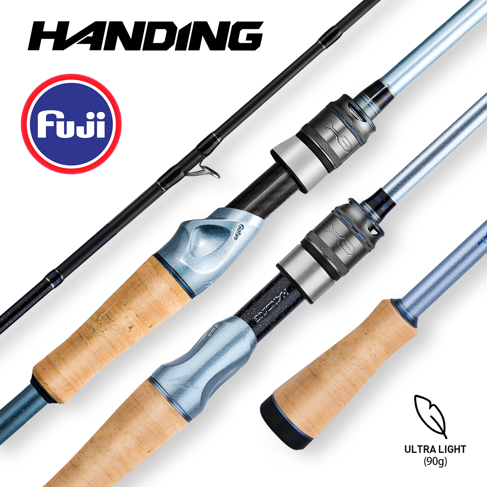 HANDING-Miracle-BFS-Fishing-Rod-90g-Lightweight-Fishing-Rod-40T-Carbon ...