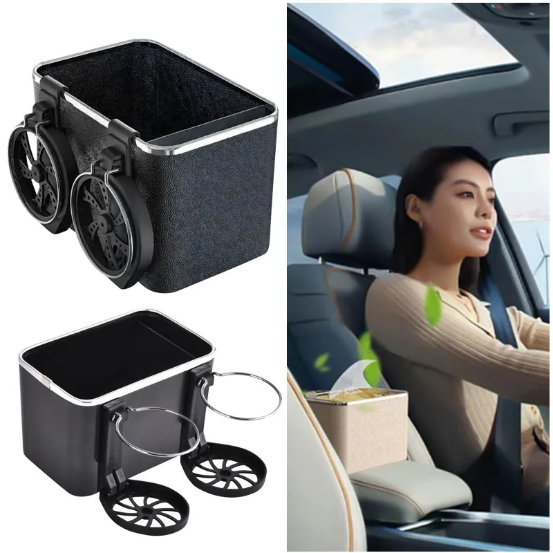 Scatola-portaoggetti-per-braccioli-per-auto-con-2-portabicchieri ...