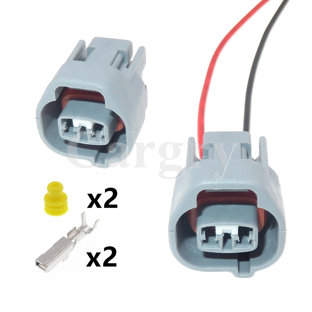 1-Set-2P-90980-11149-Auto-Plastic-Housing-Waterproof-Socket-AC-Assembly ...