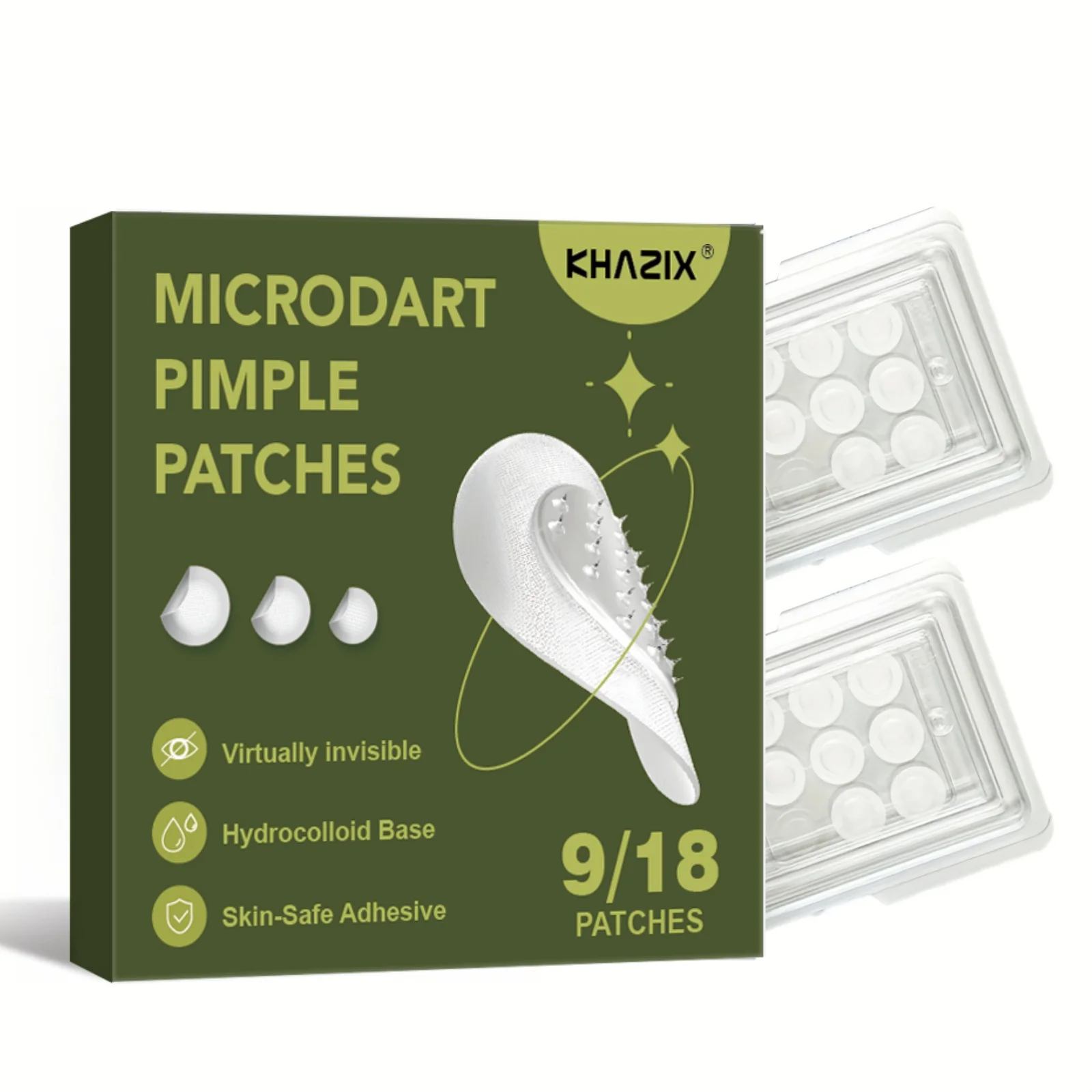 Overnight Micro-Dart Acne Patches - Dissolve Blemishes While You Sleep ...