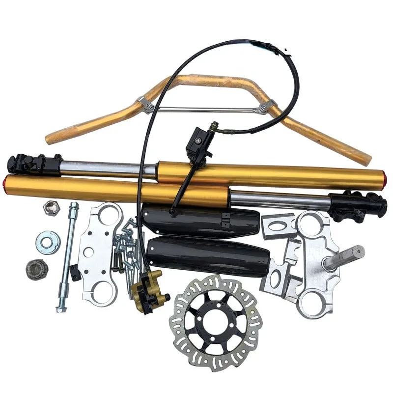 Scrambling-Motorcycle-Modification-Kit-710-800mm-Inverted-Front-Shock ...