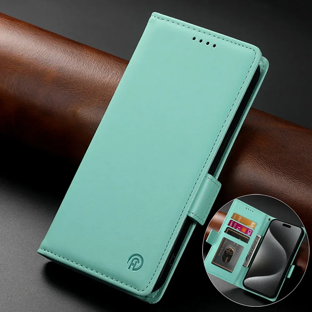 For Samsung Galaxy S25 Ultra 5G 2025 Flip Case Leather Book Funda for ...