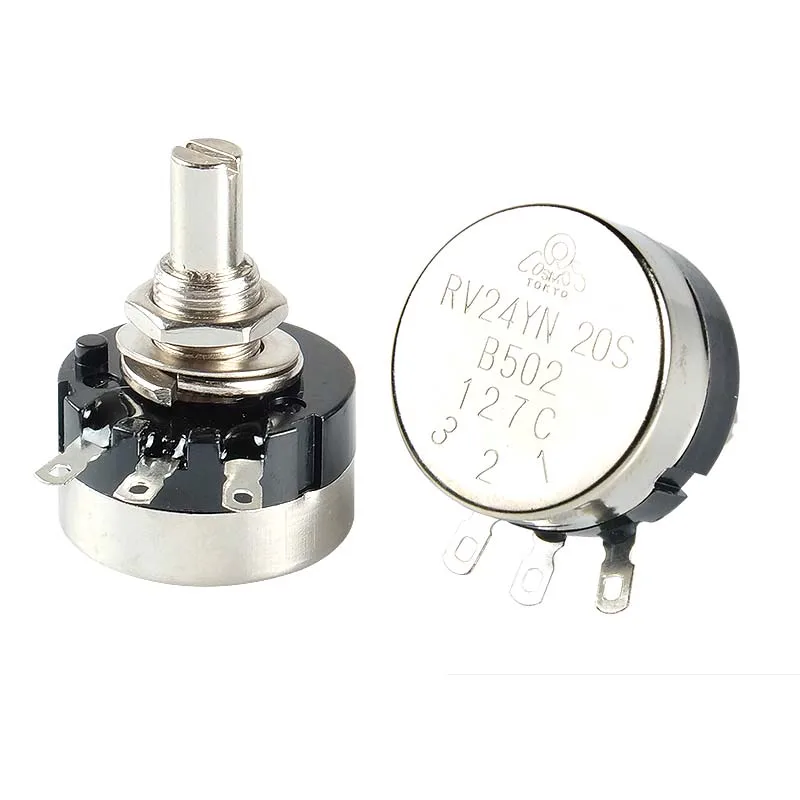 RV24YN20S-Potentiometer-B501-B103-B202-B502-B102-B203-B503-B104-B204 ...