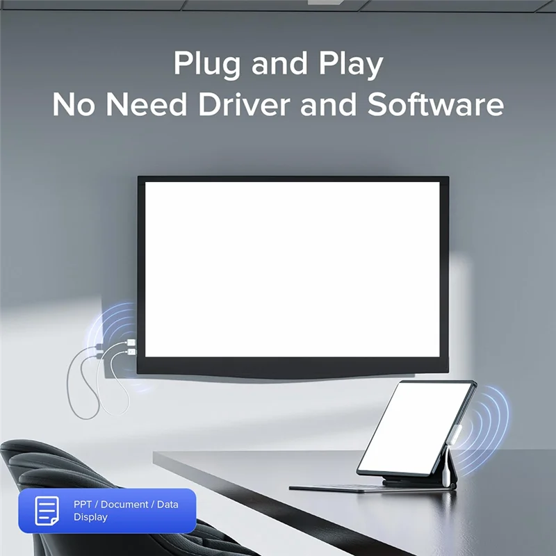 CS7 Video Transmitter Receiver HDMI-Compatible USB Adapter Dongle 1080P ...
