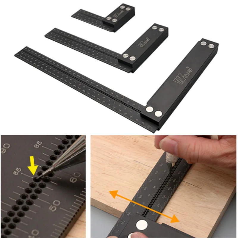 Precise Woodworking Scribe Layout Tool Carpenter Scribe Ruler Gauge ...
