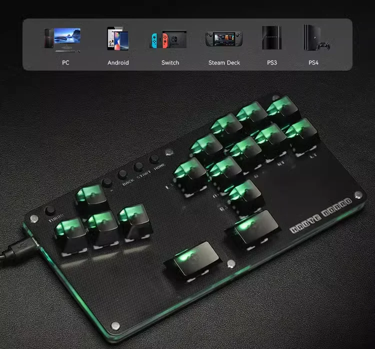 Tekken 8 Hitbox Game Stick Street Fighter 6 Arcade Joystick Fighting ...