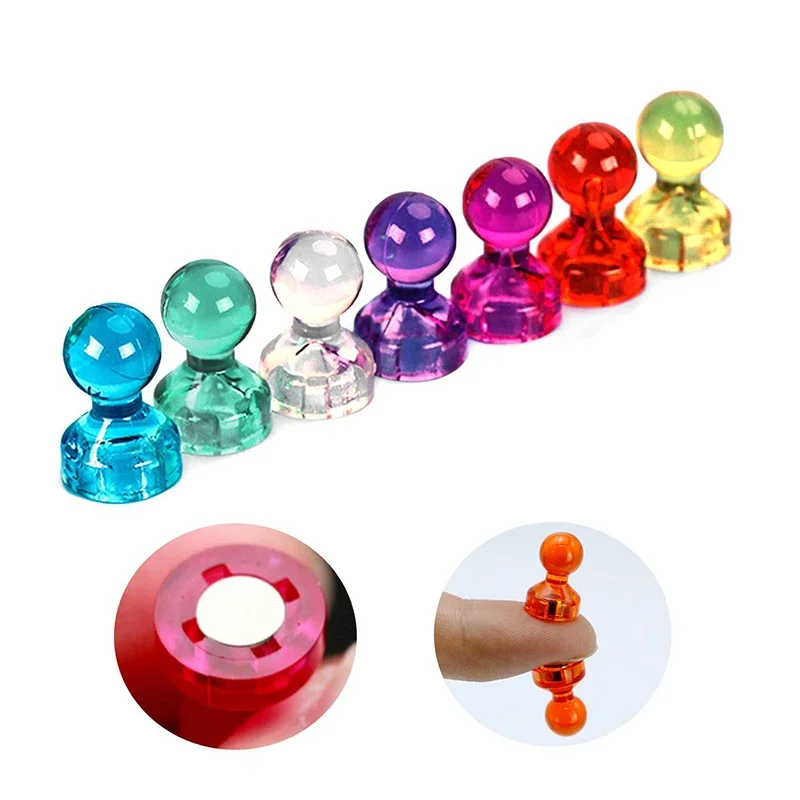 Push-pin-Office-Strong-DIY-Magnets-Thumbtack-Fridge-Whiteboard ...