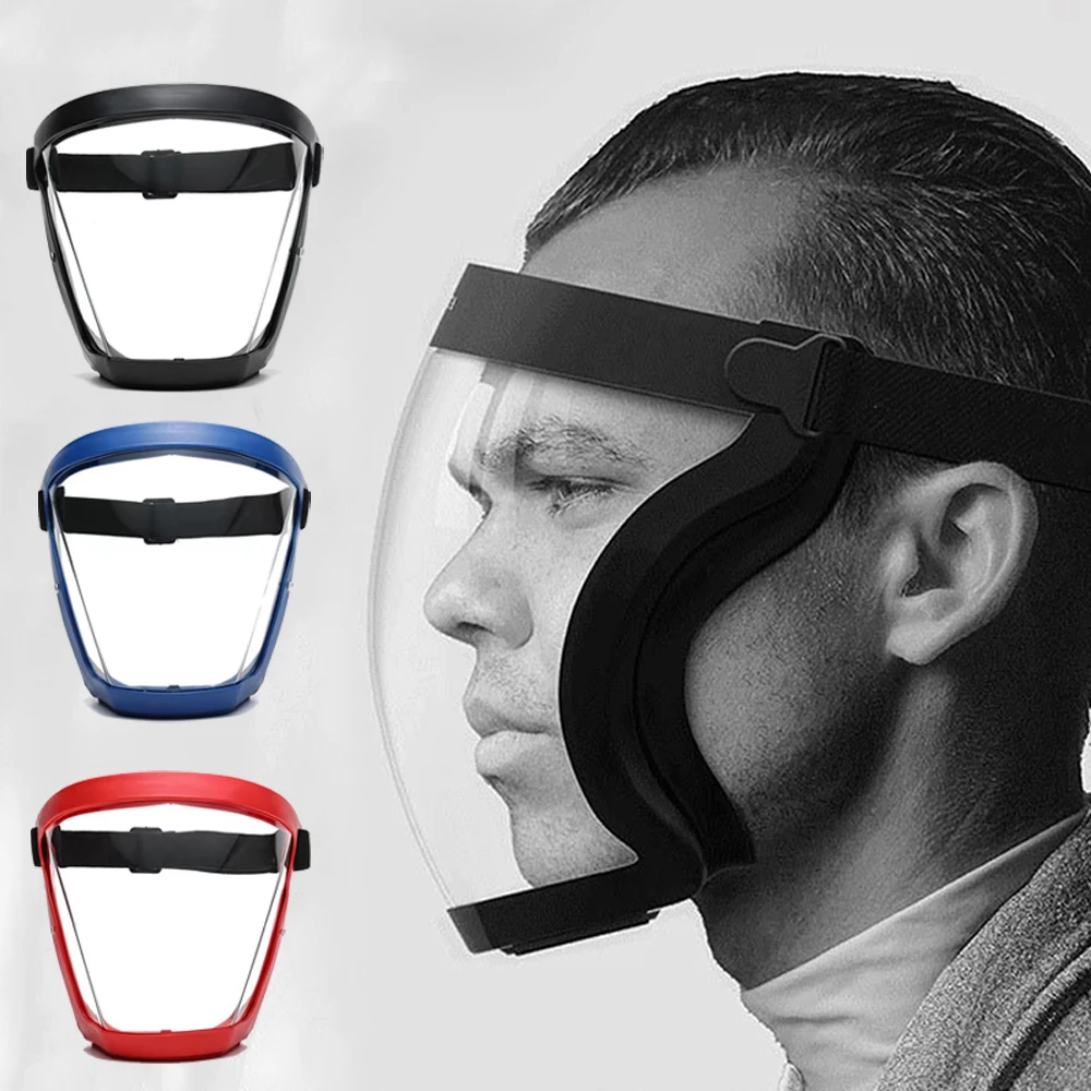 Transparent-Full-Face-Transparent-Shield-Protection-Safety-Glasses-Eye ...