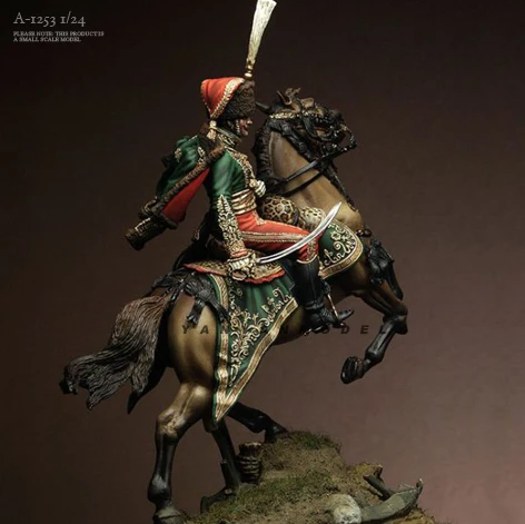 1/24 Resin Soldier Figure Model Kits Diy Colorless And Self-assembled A ...