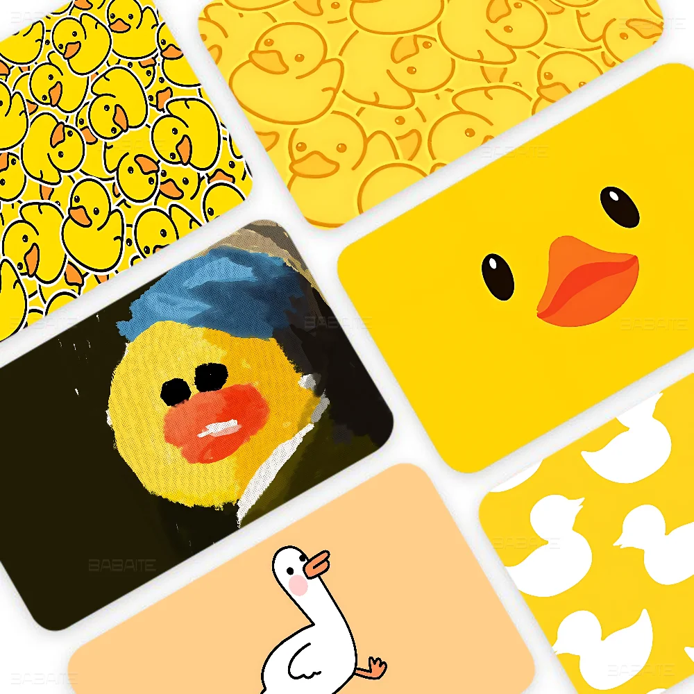 Yellow Classic Rubber Duck Matte Film Cover Skin Sticker For Credit ...