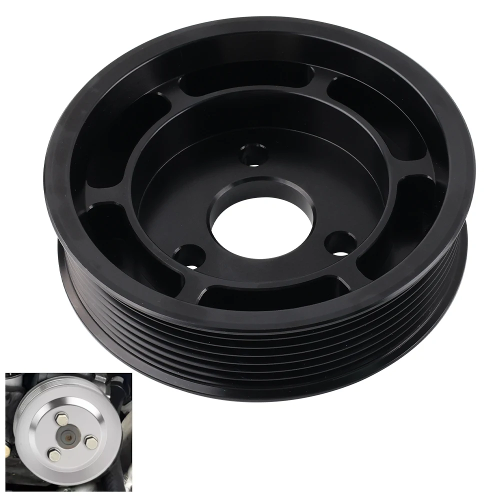 Power Steering Aluminium Pulley 32427553955 Black For BMW E82 E88 135i ...