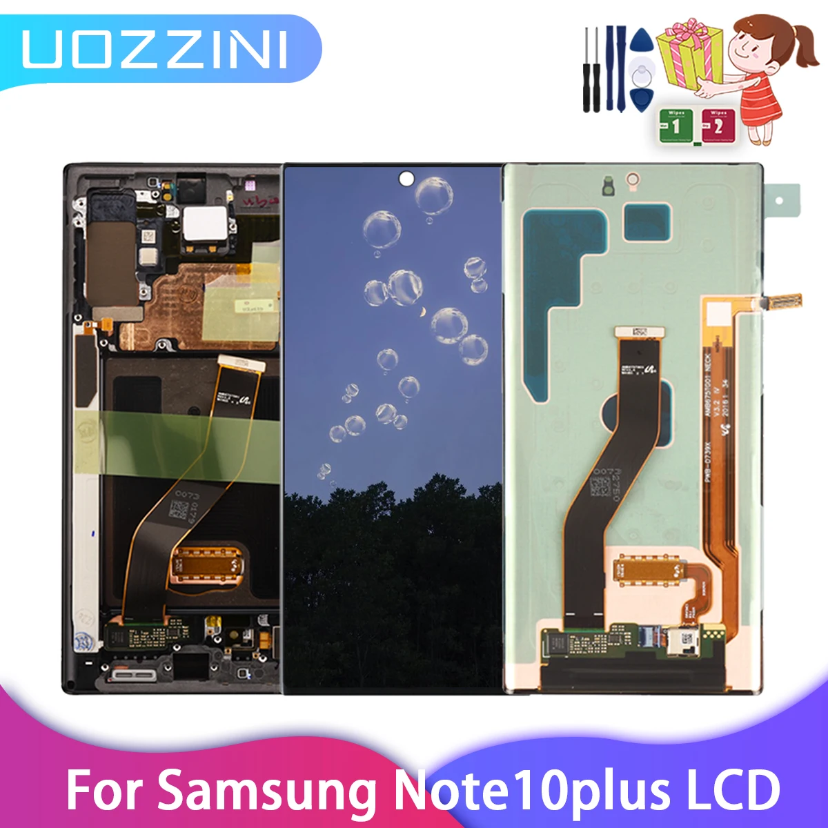 OLED-LCD-For-SAMSUNG-Galaxy-Note-10-Plus-Touch-Screen-Display-Note-10 ...