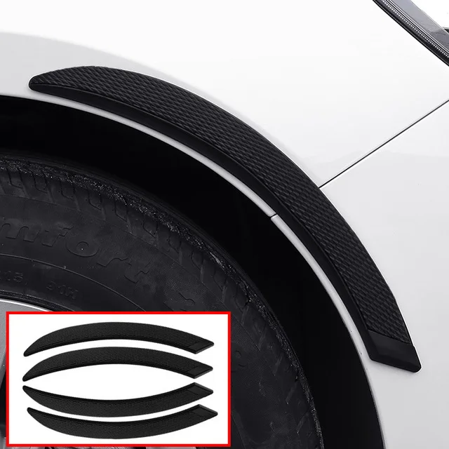 Auto-Tire-Fender-Side-Cover-Wheel-Arch-Protector-Anti-Scratch-Rubber ...