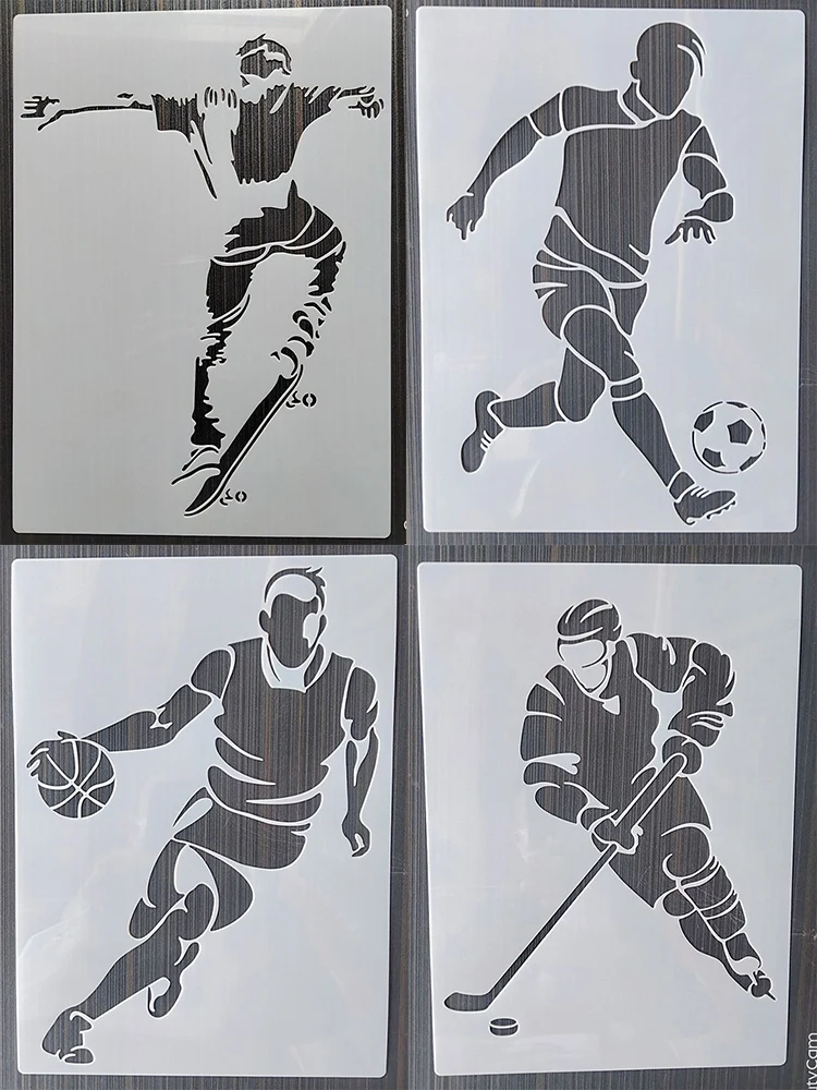 1-Pcs-21-29-Cm-Physical-Culture-DIY-Layering-Stencils-Wall-Painting ...
