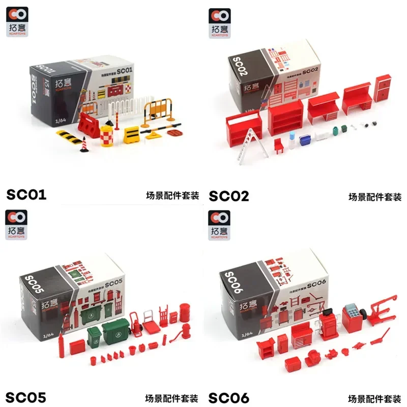 XCARTOYS-Ferramentas-De-Manuten-o-De-Carro-Tambor-De-leo-Extintor-De ...