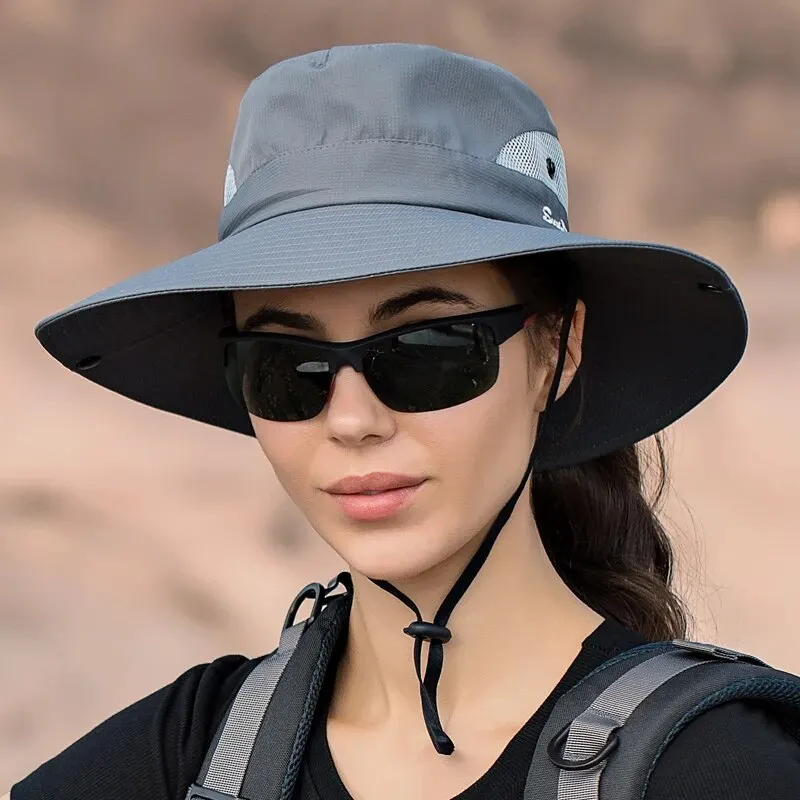 Xinbaoguan-Sombrero-de-sol-plegable-para-mujer-gorro-de-pescador ...