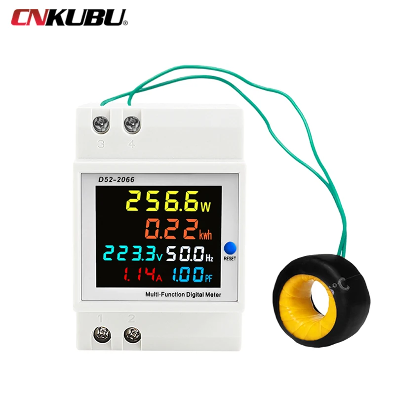 D52-2066-Single-Phase-Household-Intelligent-Meter-Electric-Rail ...