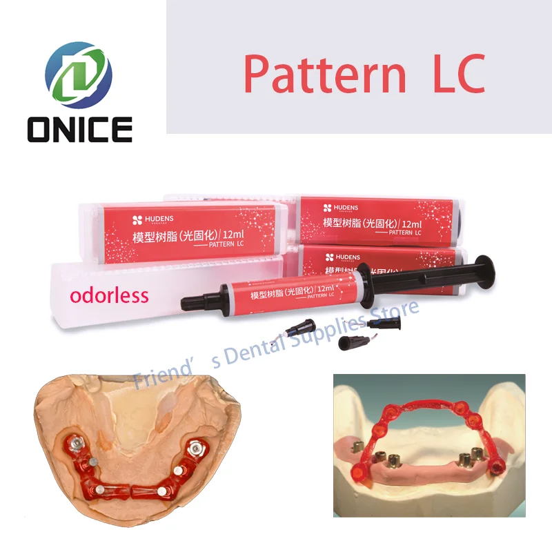 Patrón Dental resina LC 12ml Material de laboratorio modelado compuesto ...