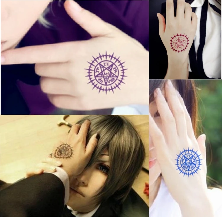 Black Butler Symbol Purple