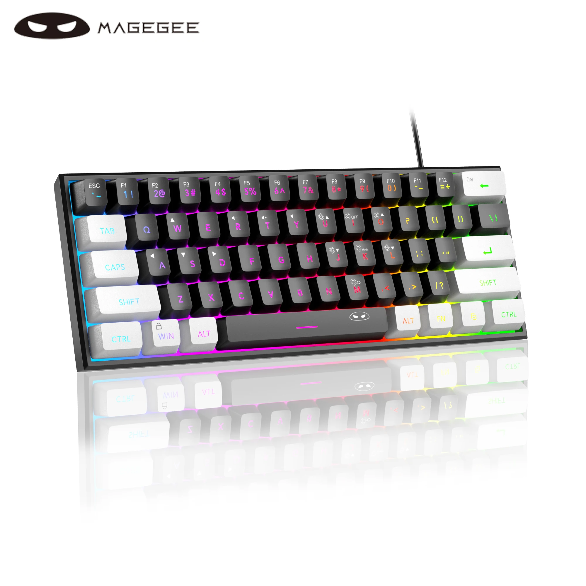 Compact RGB Wired Keyboard – Wired Innovation