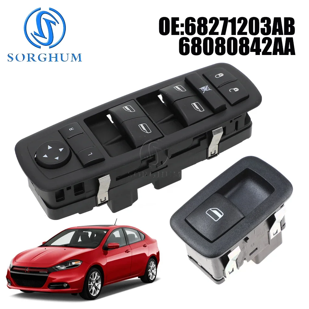 SORGHUM Door Power Window Switch Button FOR 2013 2014 2015 2016 2017 ...