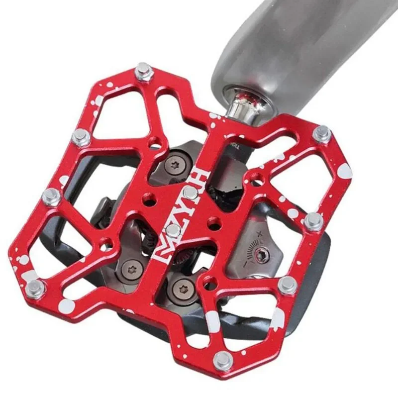 2PCS-Aluminum-Alloy-Bike-Clipless-Pedals-Universal-Compatible-Bicycle ...