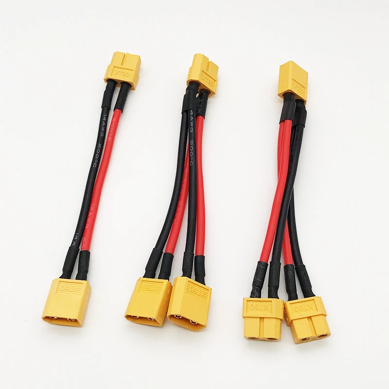 XT60-Parallel-Battery-Connector-Male-Female-Cable-Dual-Extension-Y ...