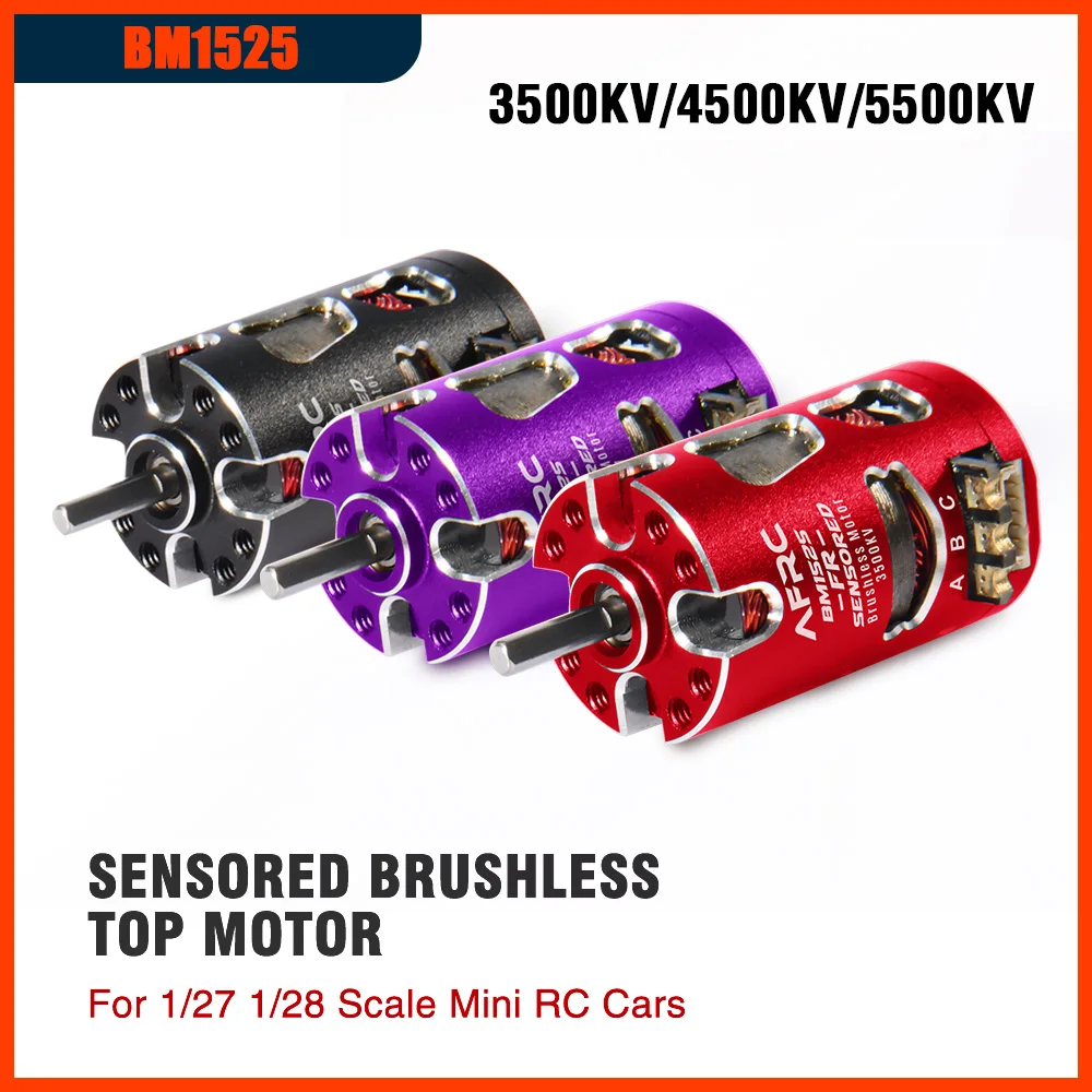 AFRC BM1525 3500KV Sensored Brushless Motor For 1/27 1/28 Scale Mini Z ...