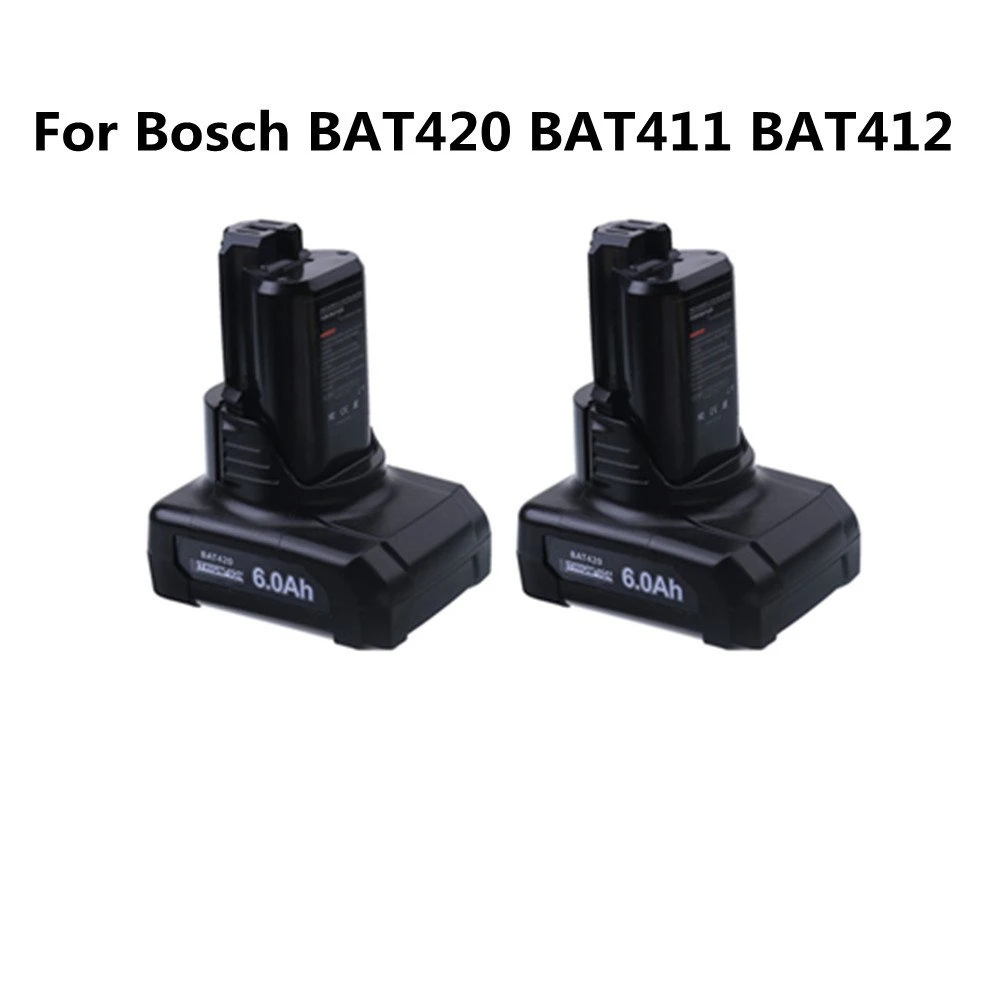 6.0Ah Replacement Battery 10.8V/12V Compatible with BAT411/BAT411A ...