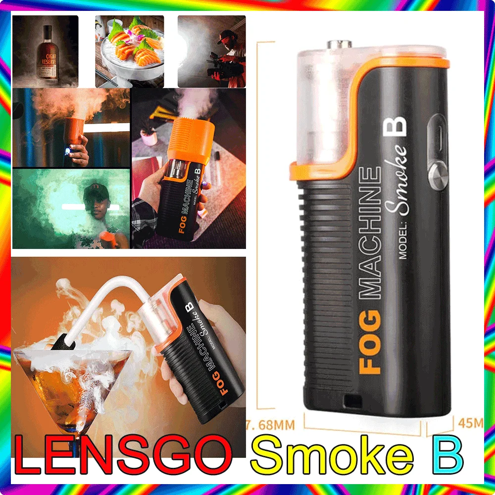 LENSGO-Smoke-B-40W-Dry-Ice-Smoke-Effect-HandHeld-Smoke-Fog-Machine ...