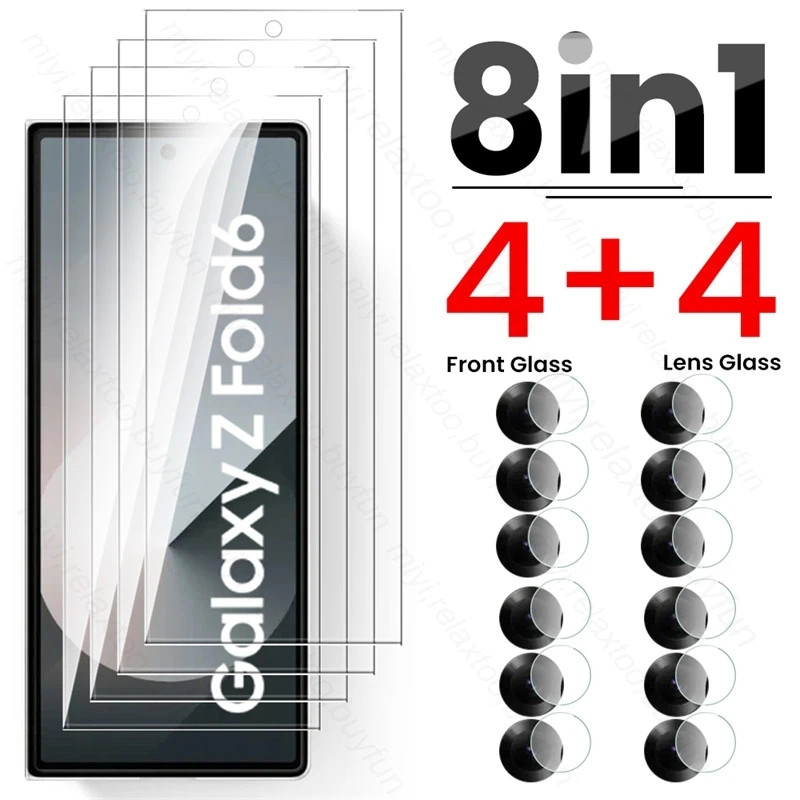 8-In-1-Tempered-Glass-Screen-Protector-For-Samsung-Galaxy-Z-Fold6-5G ...