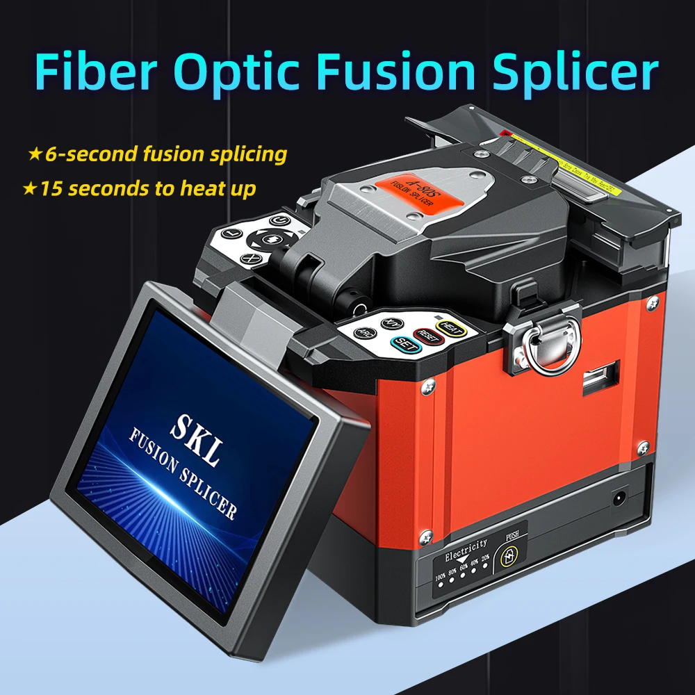 A-80S-Orange-Automatic-Fusion-Splicer-Machine-Fiber-Optic-Fusion ...
