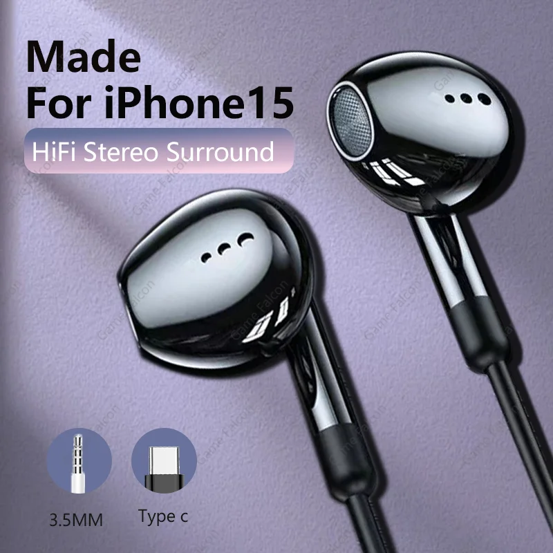 Type-C-3-5mm-Wired-Earphone-with-Microphone-In-ear-DAC-Chip-Wired-HiFi ...