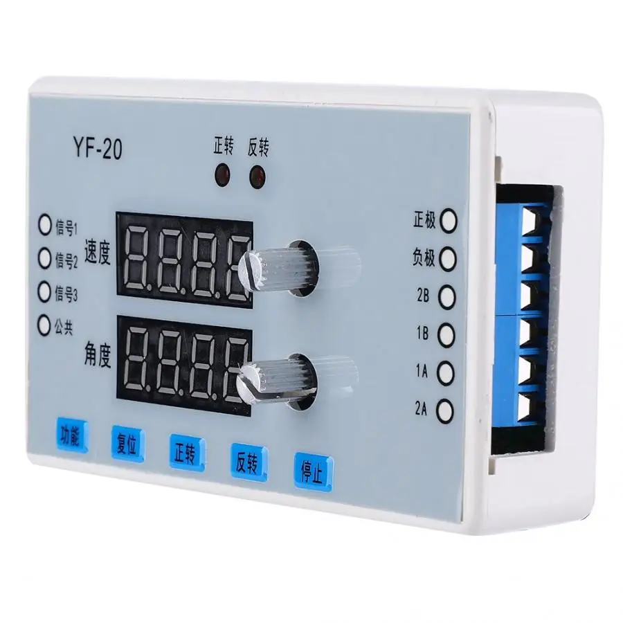 YF-20-7-30V-DC-Digital-Display-Stepper-Motor-Speed-Controller-Governor ...