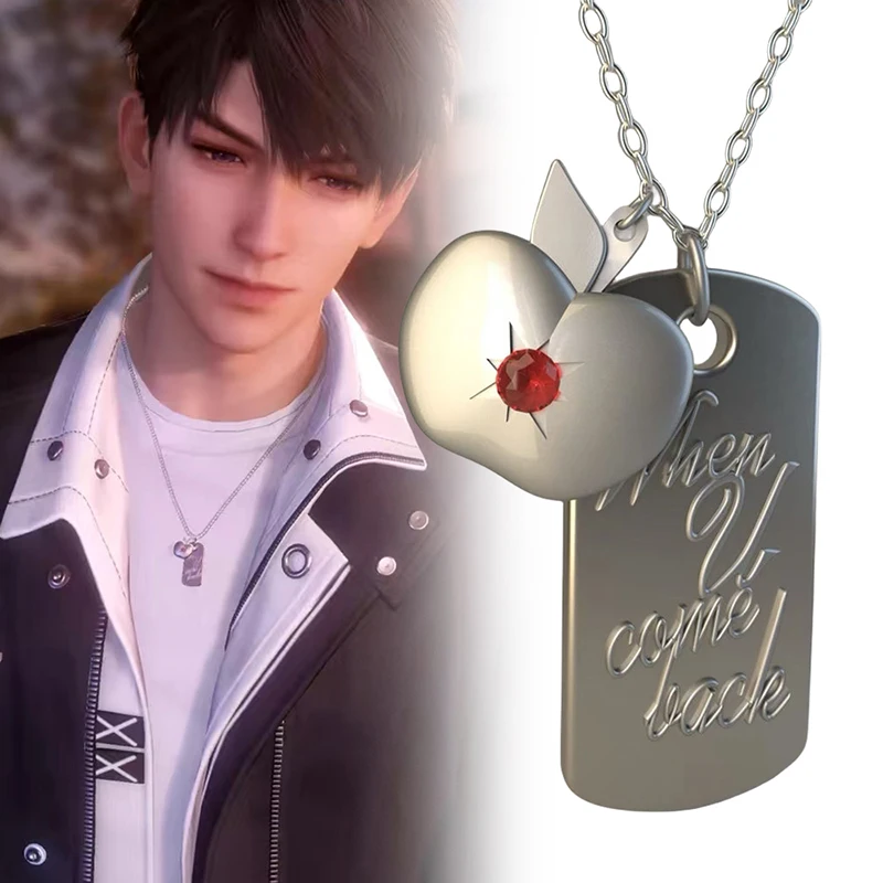 Game-Love-and-deepspace-Caleb-Cosplay-Necklace-Unisex-Metal-Clavicular ...